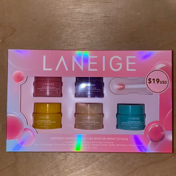 LANEIGE | Makeup | Laneige Mini Sleeping Lip Mask Set | Poshmark